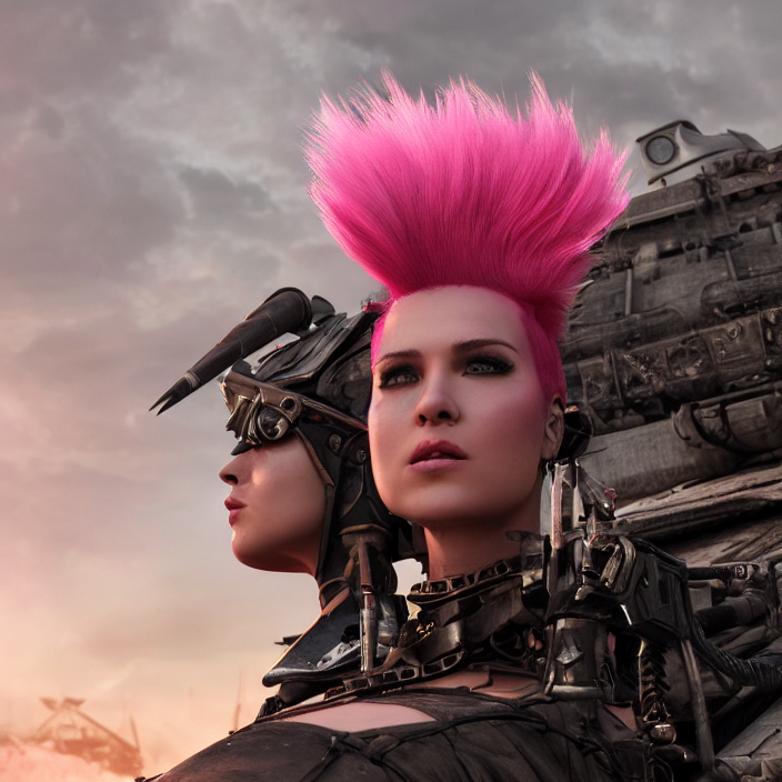 Pink Mohawk