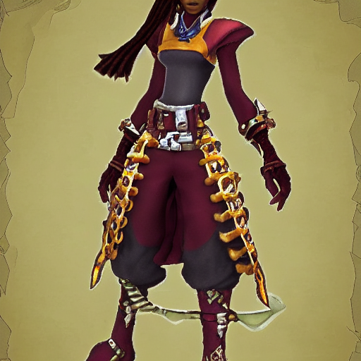 Garnet Ff9 3d Model