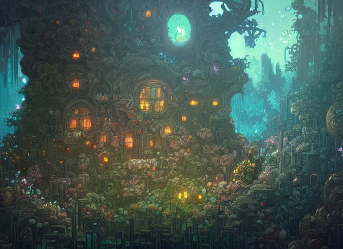 prompthunt: dramatic art - portrait of the underground hallow terraria ...