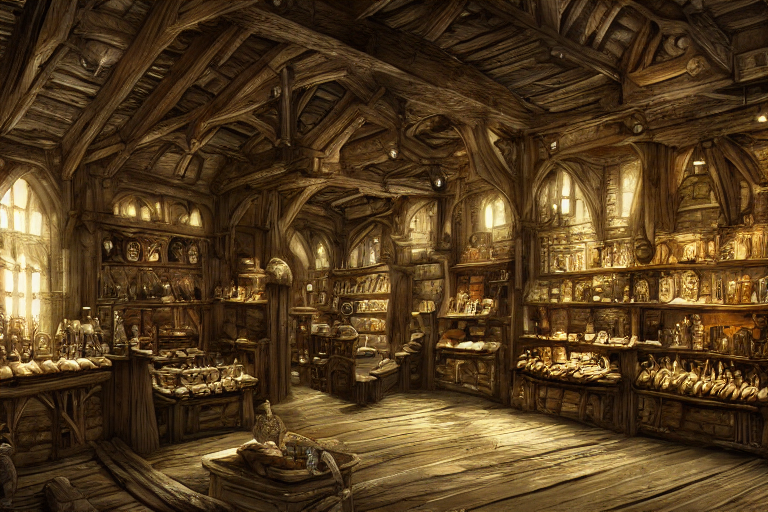 Medieval Shops