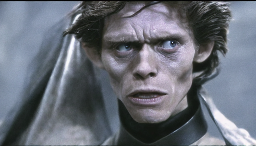 Willem Dafoe Angry