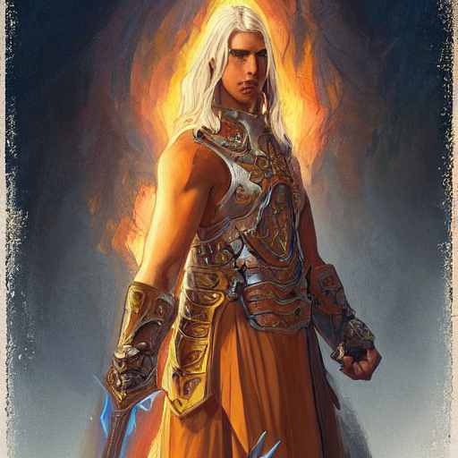 Male Aasimar Characters