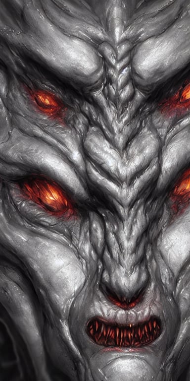 Scary Demon Face Wallpaper