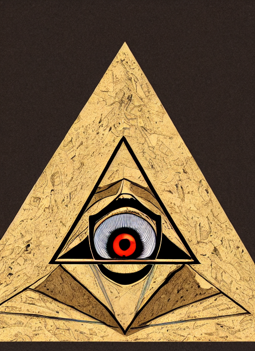 Illuminati Pyramid Eye