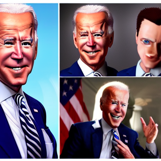 prompthunt: joe biden animorphs into sonic the hedgehog