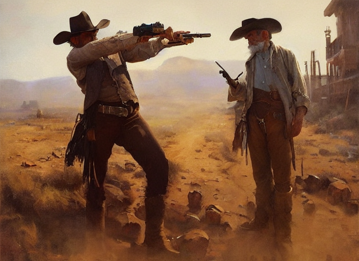 Wild West Cowboys Shooting
