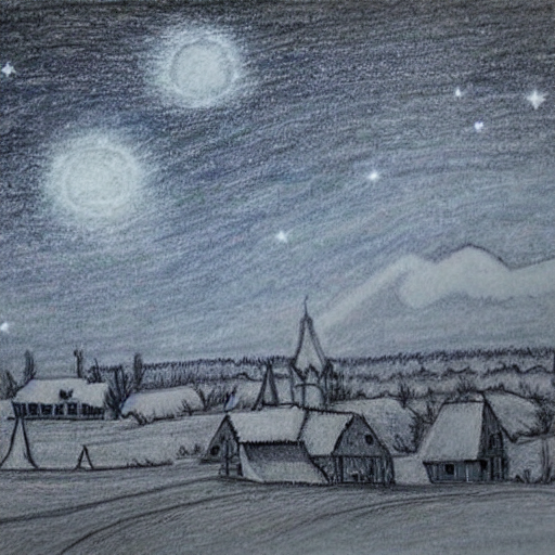 Pencil Drawings Of The Sky