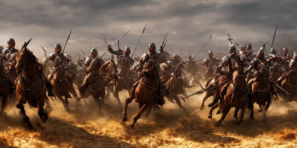 At The Cavalry Charge