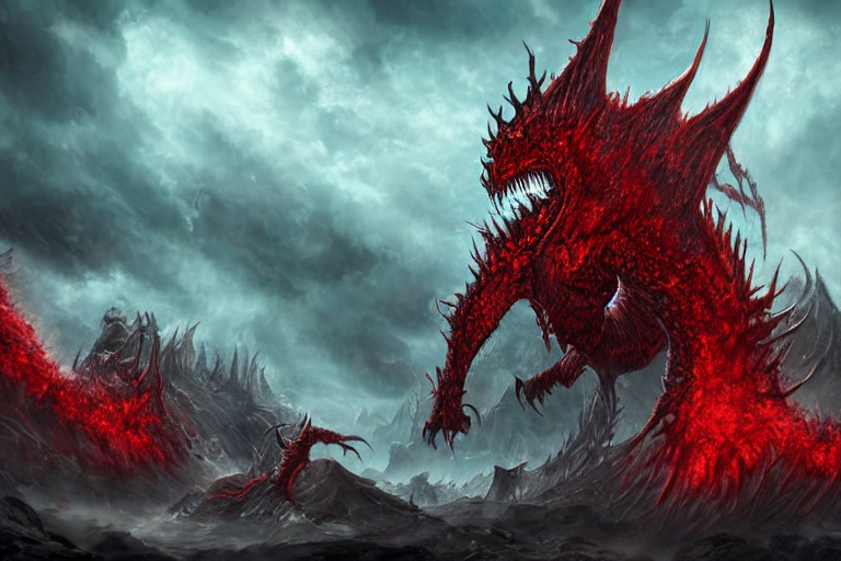 Blood Raining From The Sky