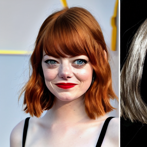 Emma Stone Without Teeth