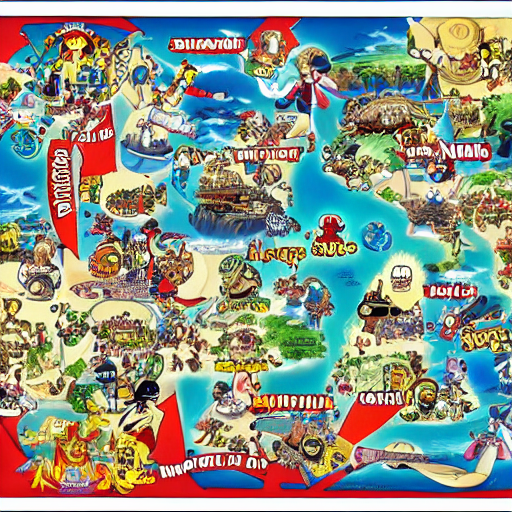 One Piece Map