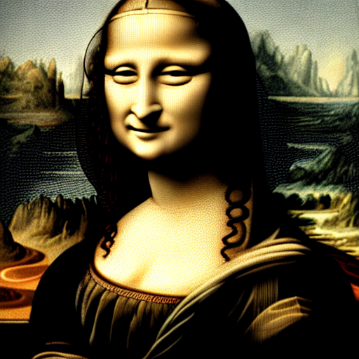 Mona Lisa Grayscale