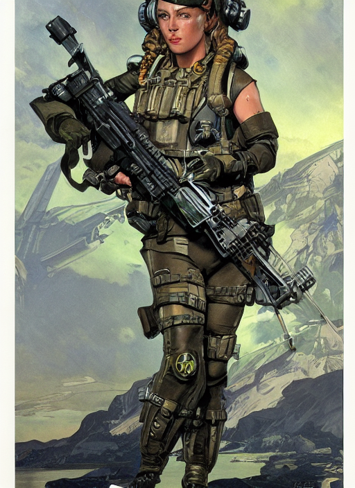 prompthunt: Dinah. USN special forces futuristic recon operator. rb6s ...