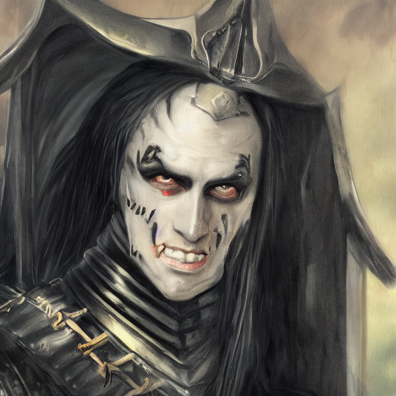 Vampire Lord Concept Art