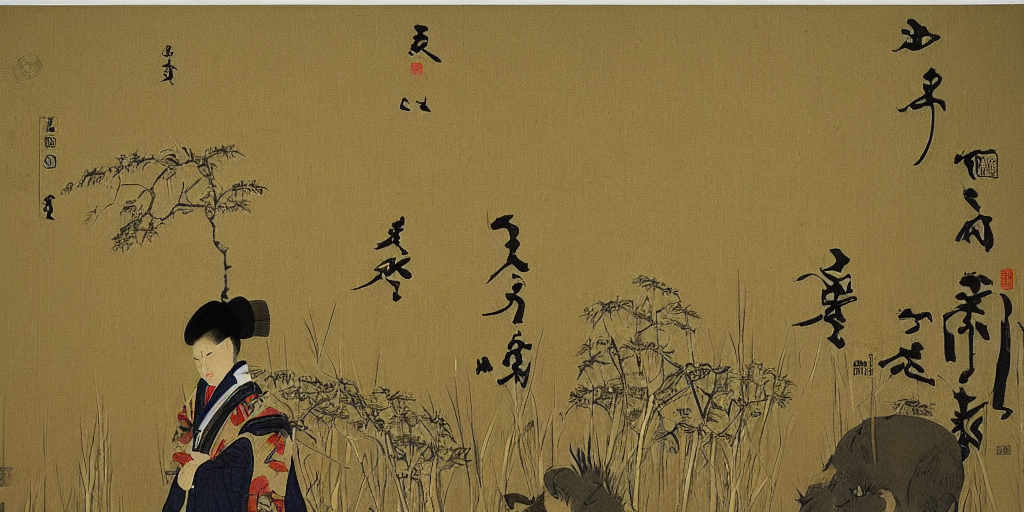 Traditional Japanese Paintings Of Samurai
