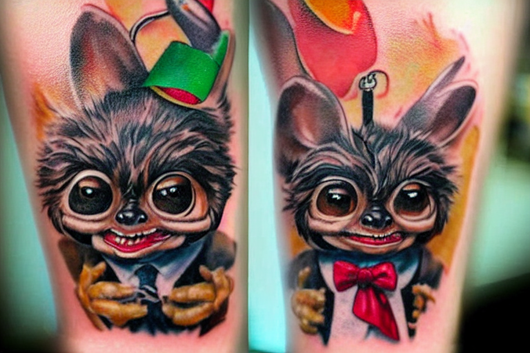 Gremlins Gizmo Tattoo