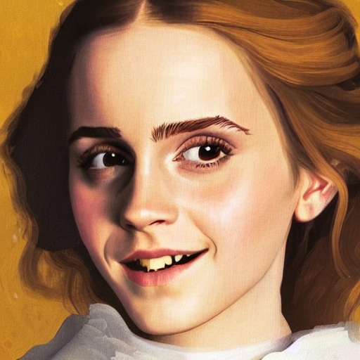 Emma Watson Painting