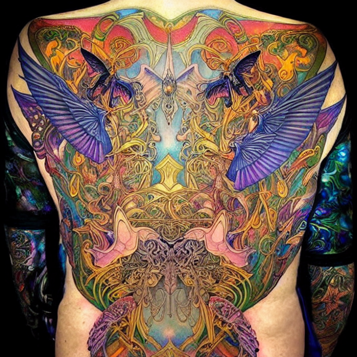 Psychedelic Tattoo