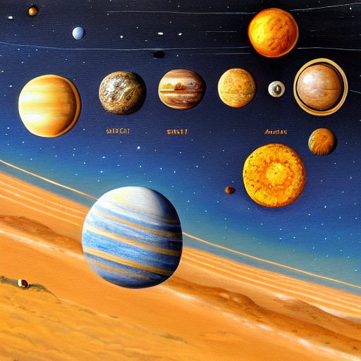 Ancient Solar System Model