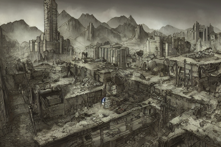 Fallout 1 Concept Art