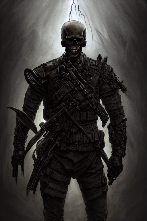 Heroic Pose Soldier
