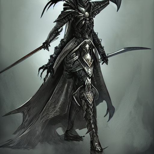Dark Warrior Concept Art