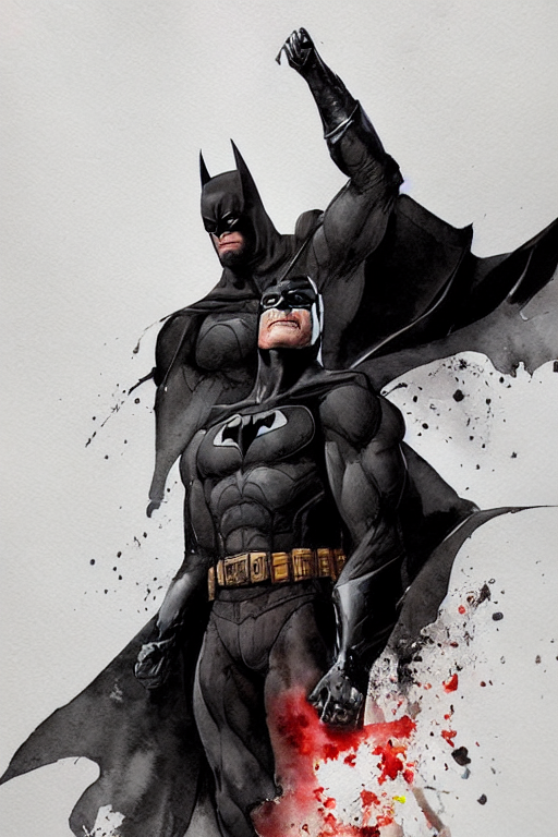 Evil Batman Art
