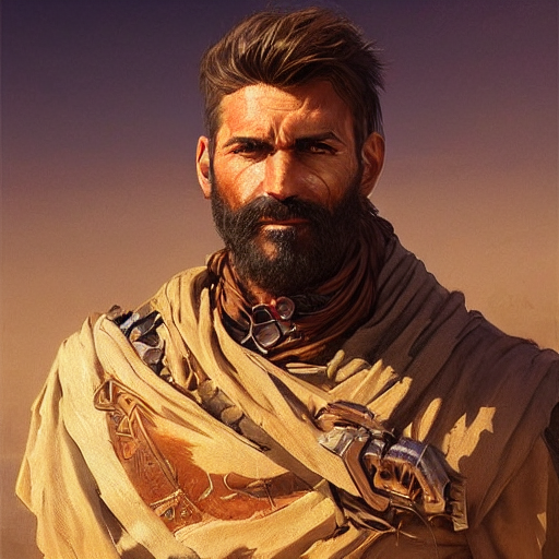 Desert Nomad Concept Art
