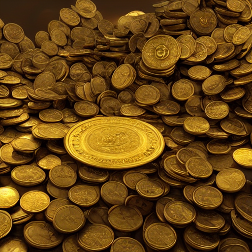 Room Full Of Gold Coins