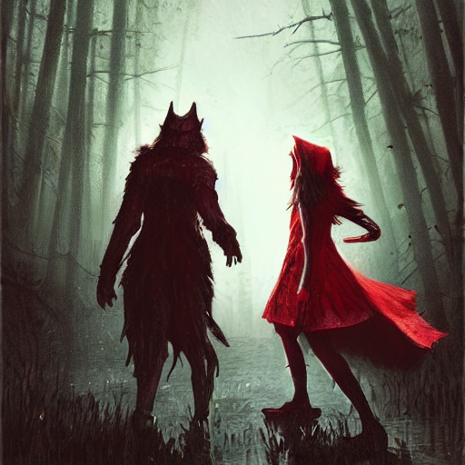 Dark Little Red Riding Hood