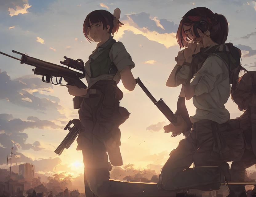 Anime Nazi Girl Wallpaper