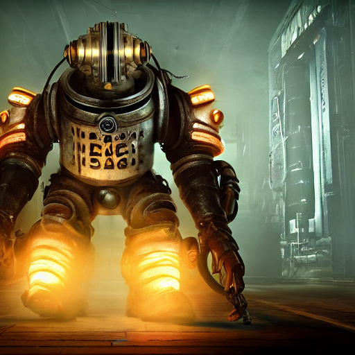 Bioshock Big Daddy Bouncer Wallpaper