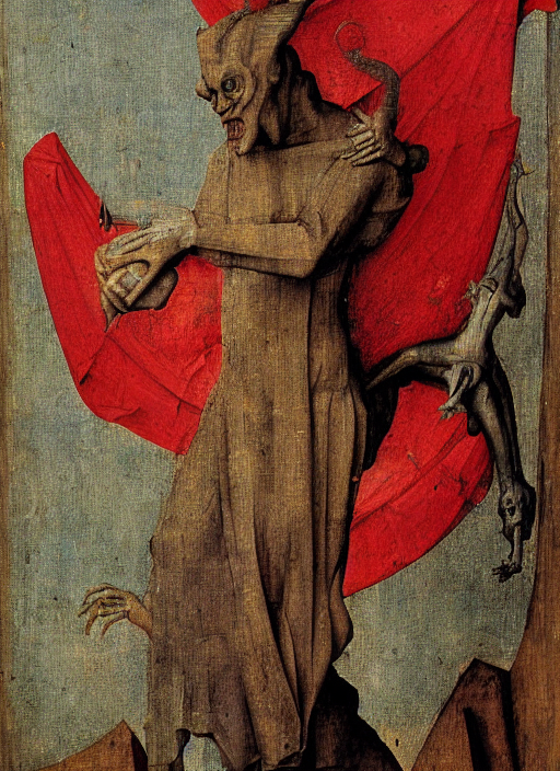 Medieval Paintings Of The Devil