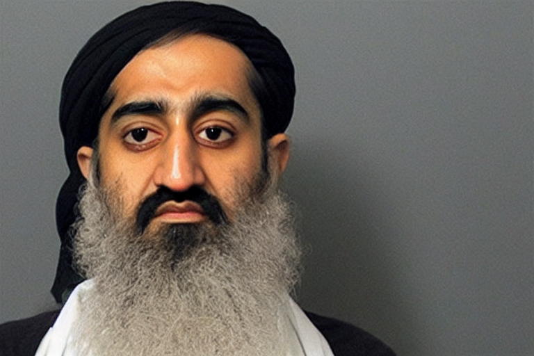 Osama Bin Laden Without Turban