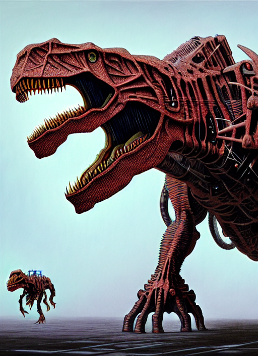 Robot Dinosaur Transformer