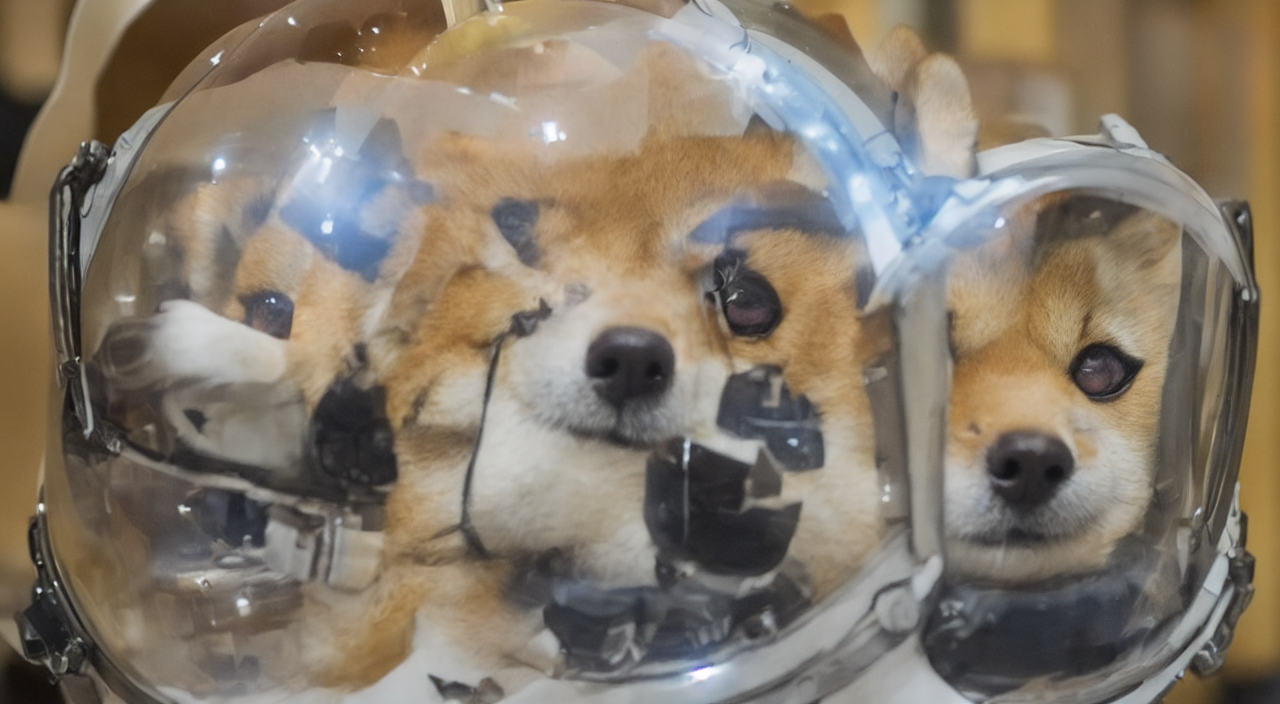 prompthunt: a fantasy character with a cute shiba inu head, an ...