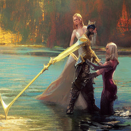 Lady Of The Lake King Arthur