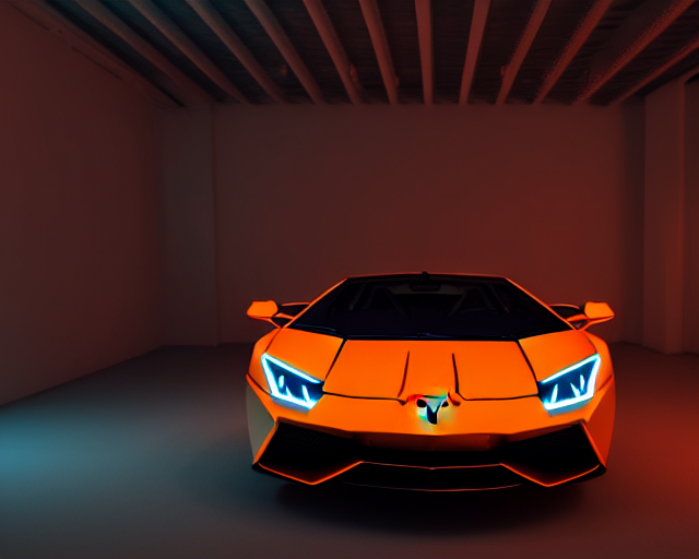 Glow In The Dark Aventador