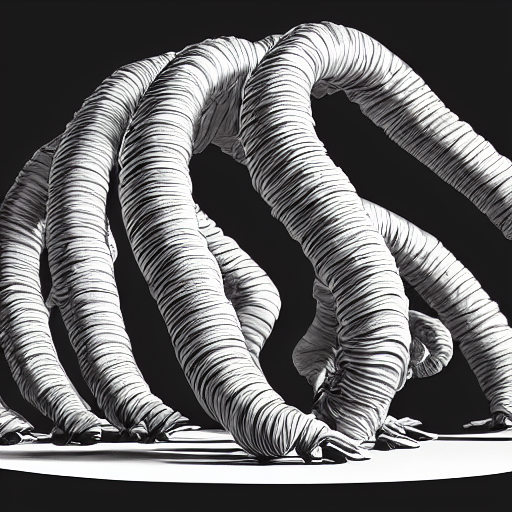Human Centipede Drawing