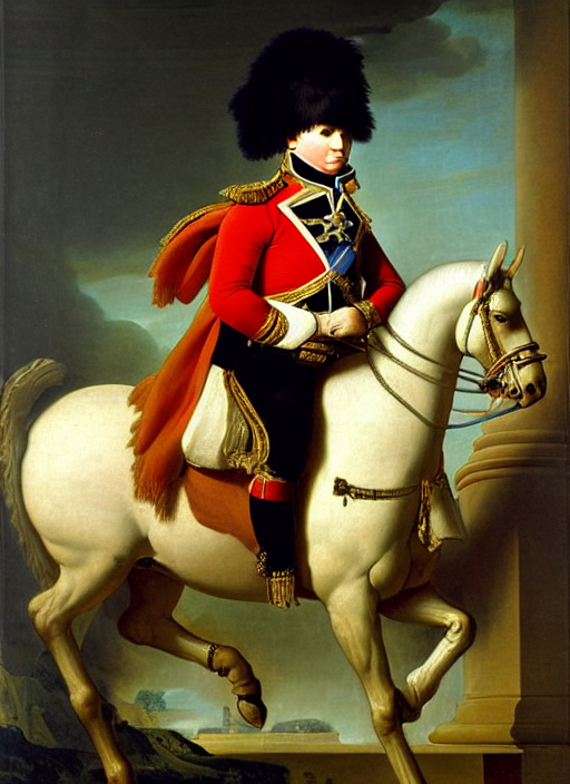 Portrait Of Napoleon David