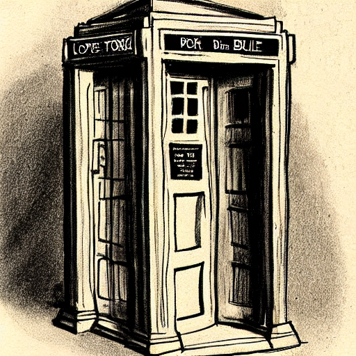 Tardis Drawing