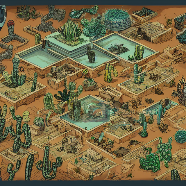 Desert Map Game