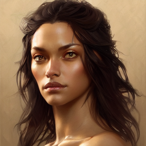Sharp Facial Features Women