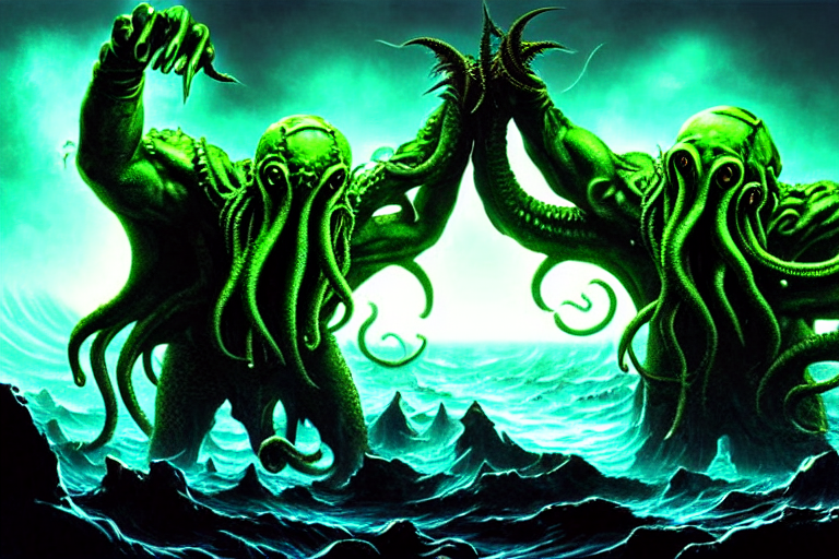 Hastur Vs Cthulhu