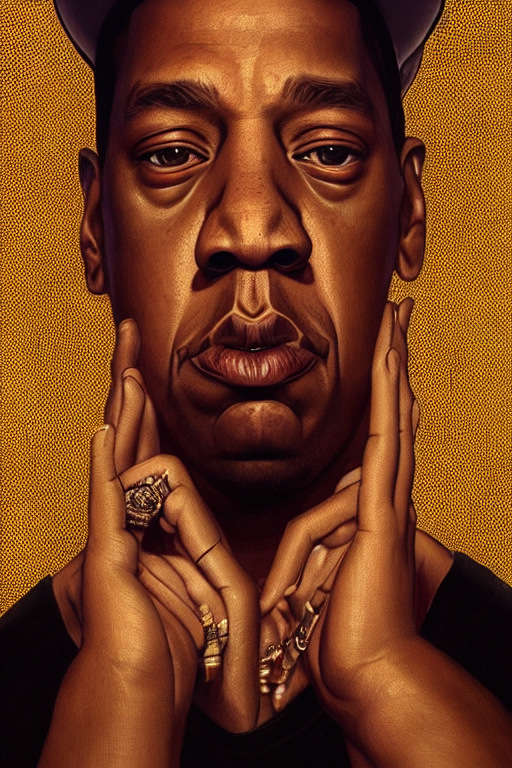 Jay Z Portrait