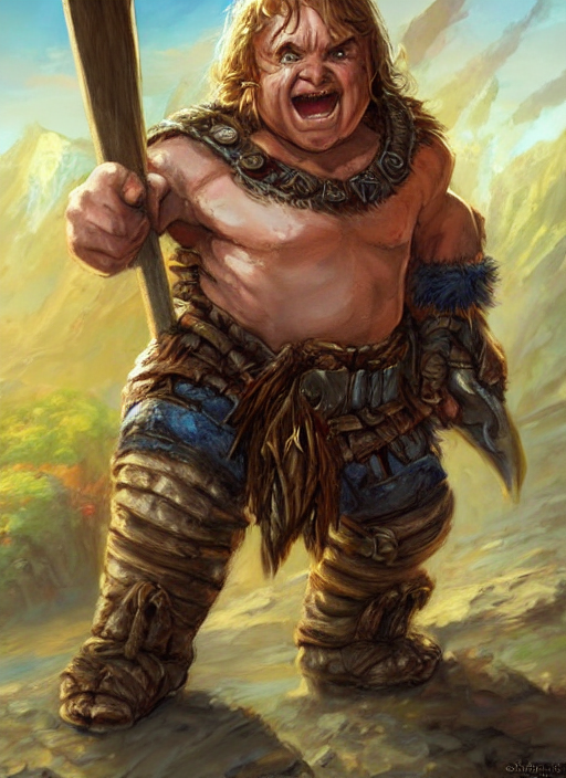 Halfling Concept Art