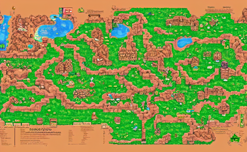 Mario Real World Map