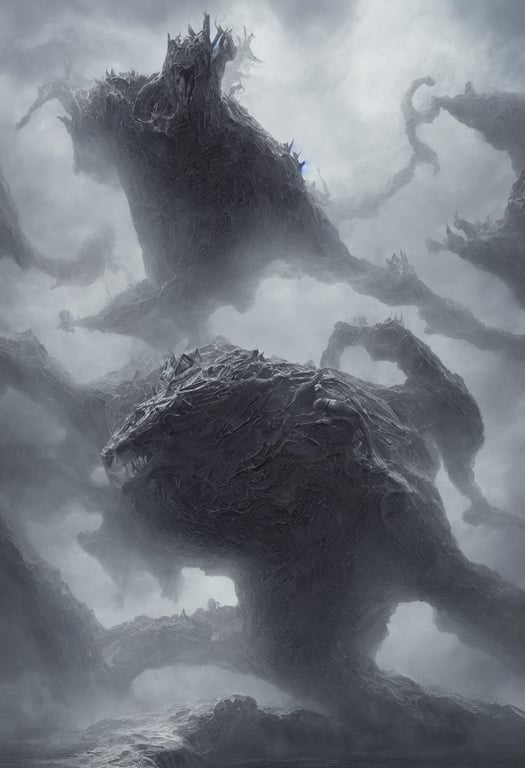 The Mist Giant Monster