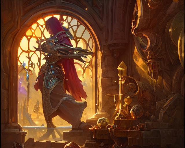 Magic Weapons Digital Art Illustrations