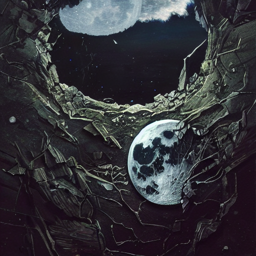 Cracked Moon